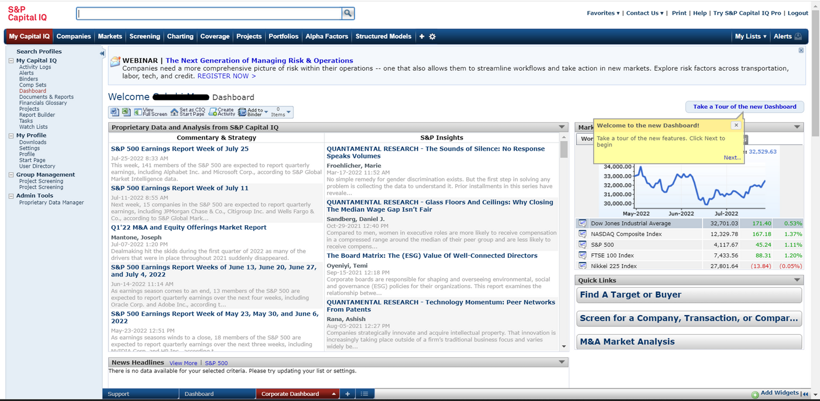 S&P Capital IQ Platform