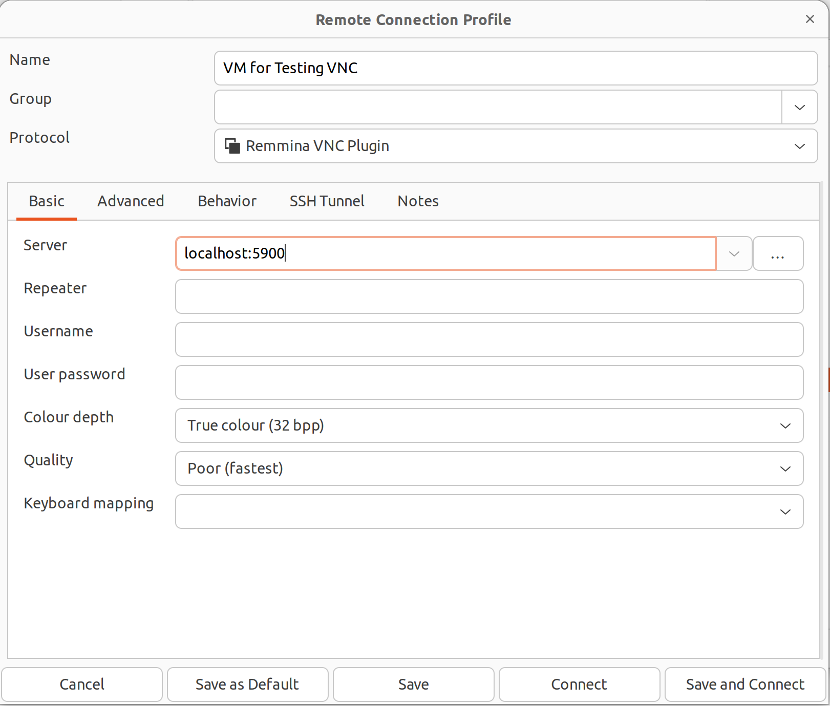 How to Use VNC with SSH Tunnel on Linux | Hanlon Financial Systems Center